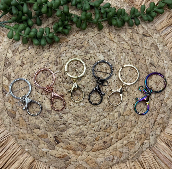 Metal Clasp Key Chain Rings – CTS Wholesale Silicone