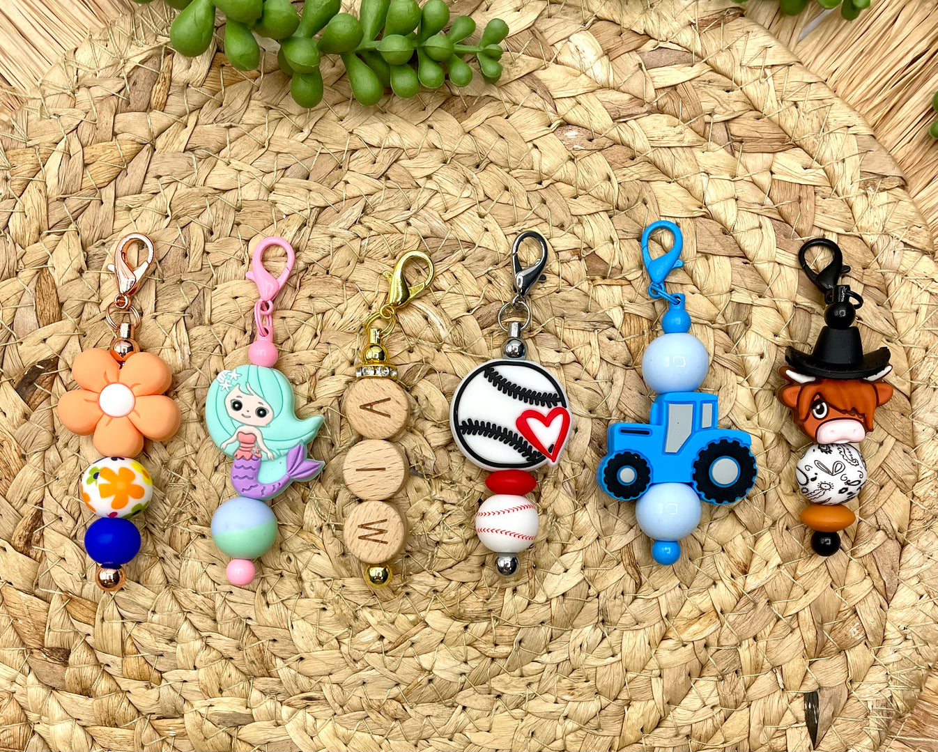 *SMALL CLIP* Key Ring Bars – CTS Wholesale Silicone